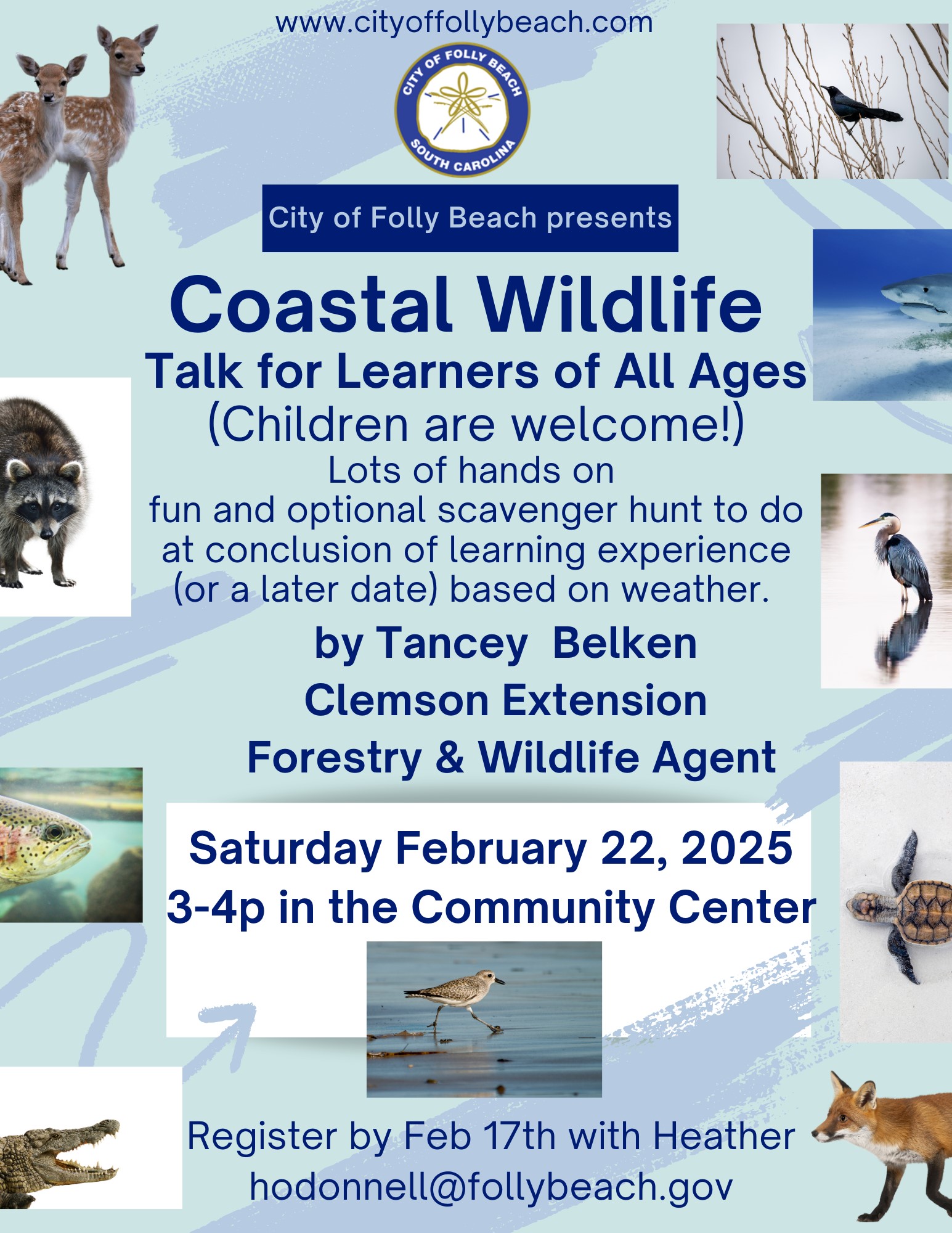 Coastal Wildlife Talk - Folly Current